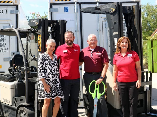 Disaster relief capacity boosted, celebrated during ribbon-cutting ...
