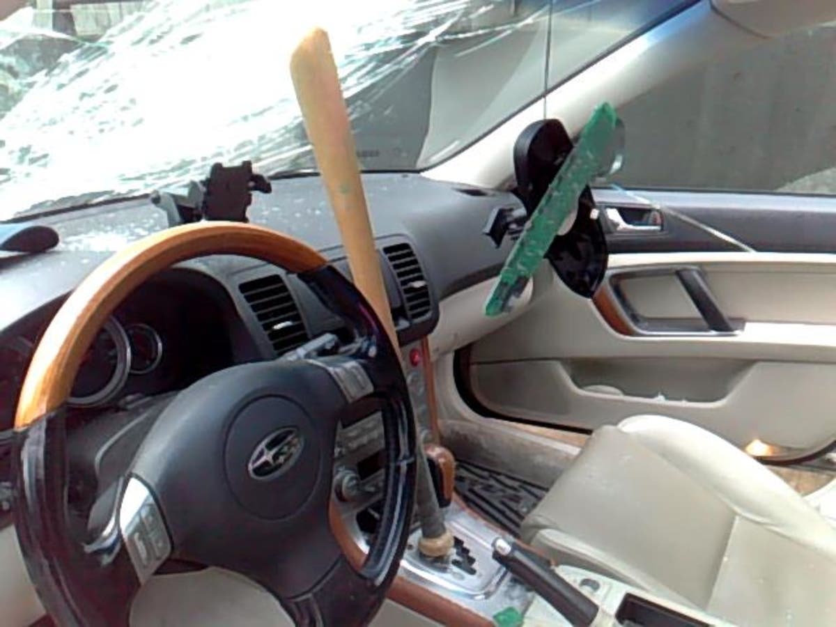 Flying Baseball Bat Strikes Car's Windshield On I-5 | Seattle, WA Patch
