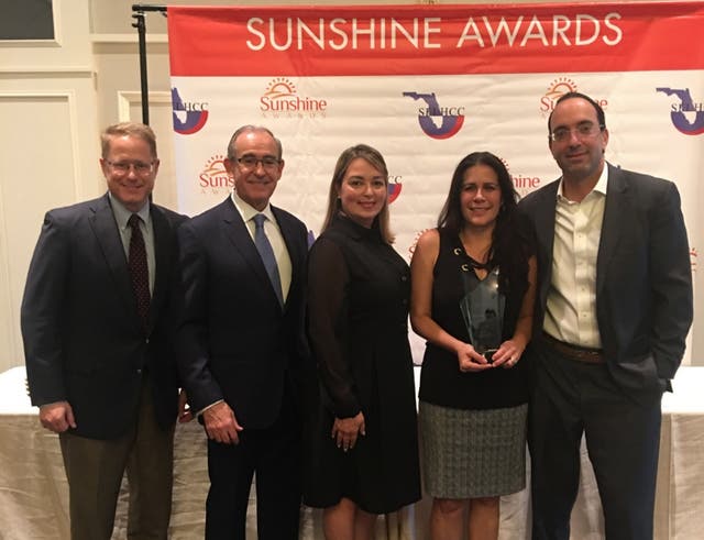 South Florida Hispanic Chamber of Commerce Honors Rasco Klock - Miami ...