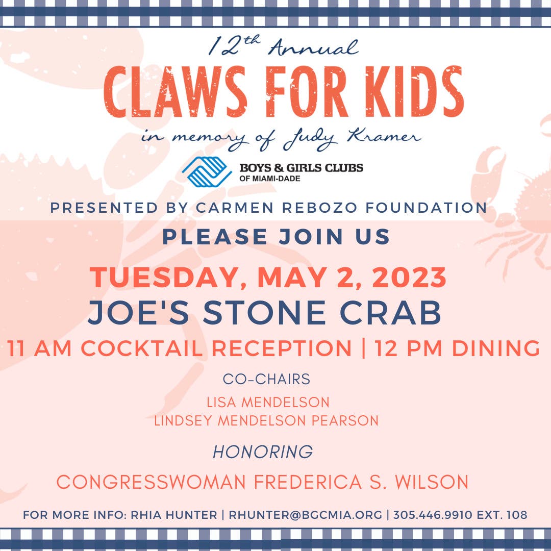 Boys & Girls Clubs of Miami-Dade to Host 12th Annual “Claws for Kids ...
