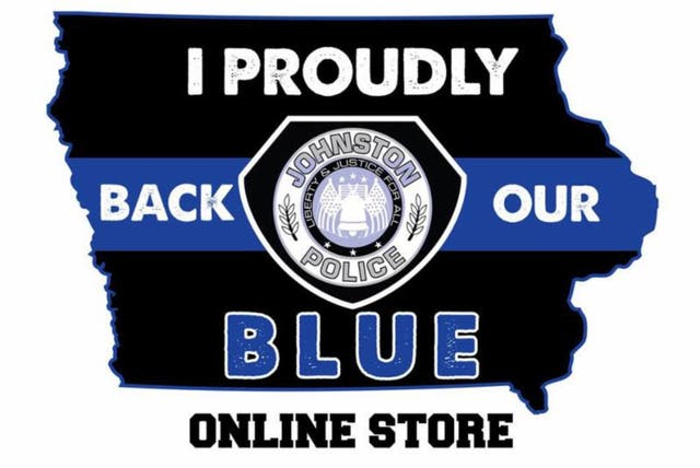 'Back The Blue' Johnston Apparel Available Through Friday | Johnston ...