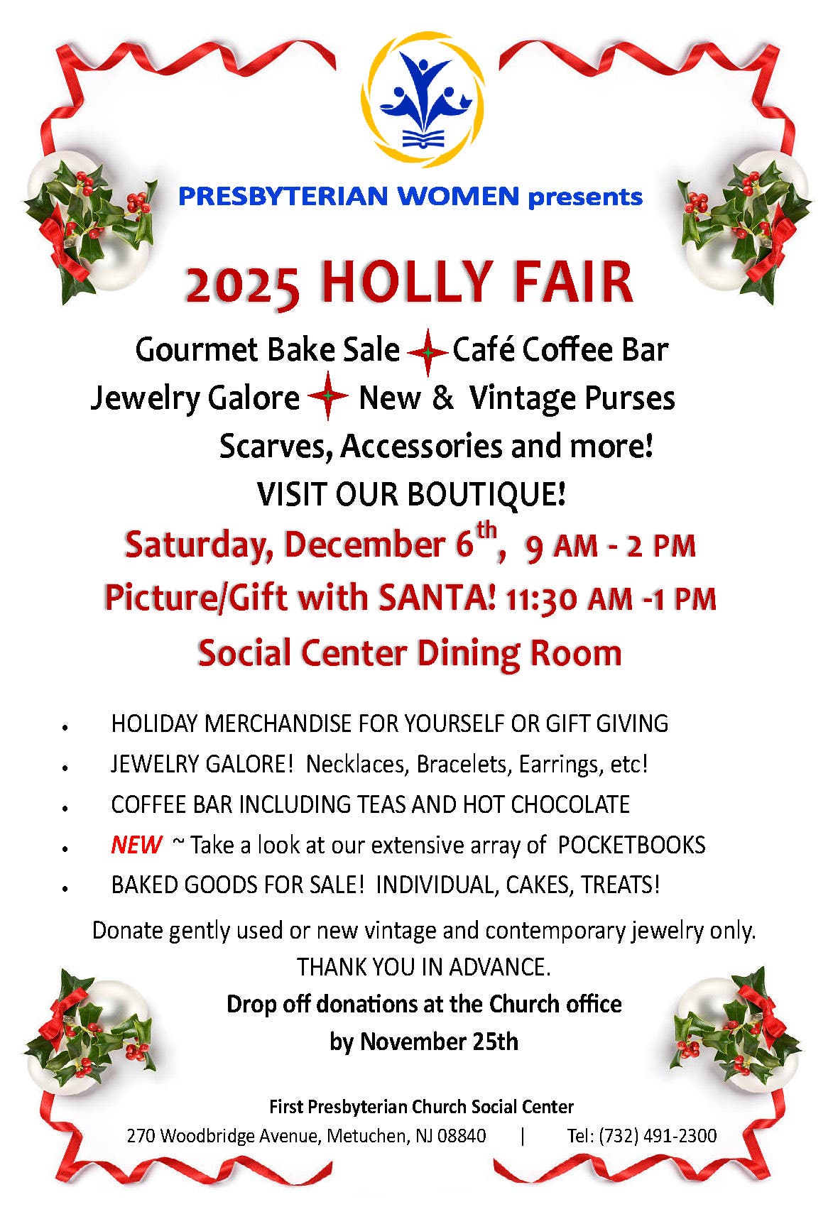 Dec 6 | Holly Fair | Edison, NJ Patch