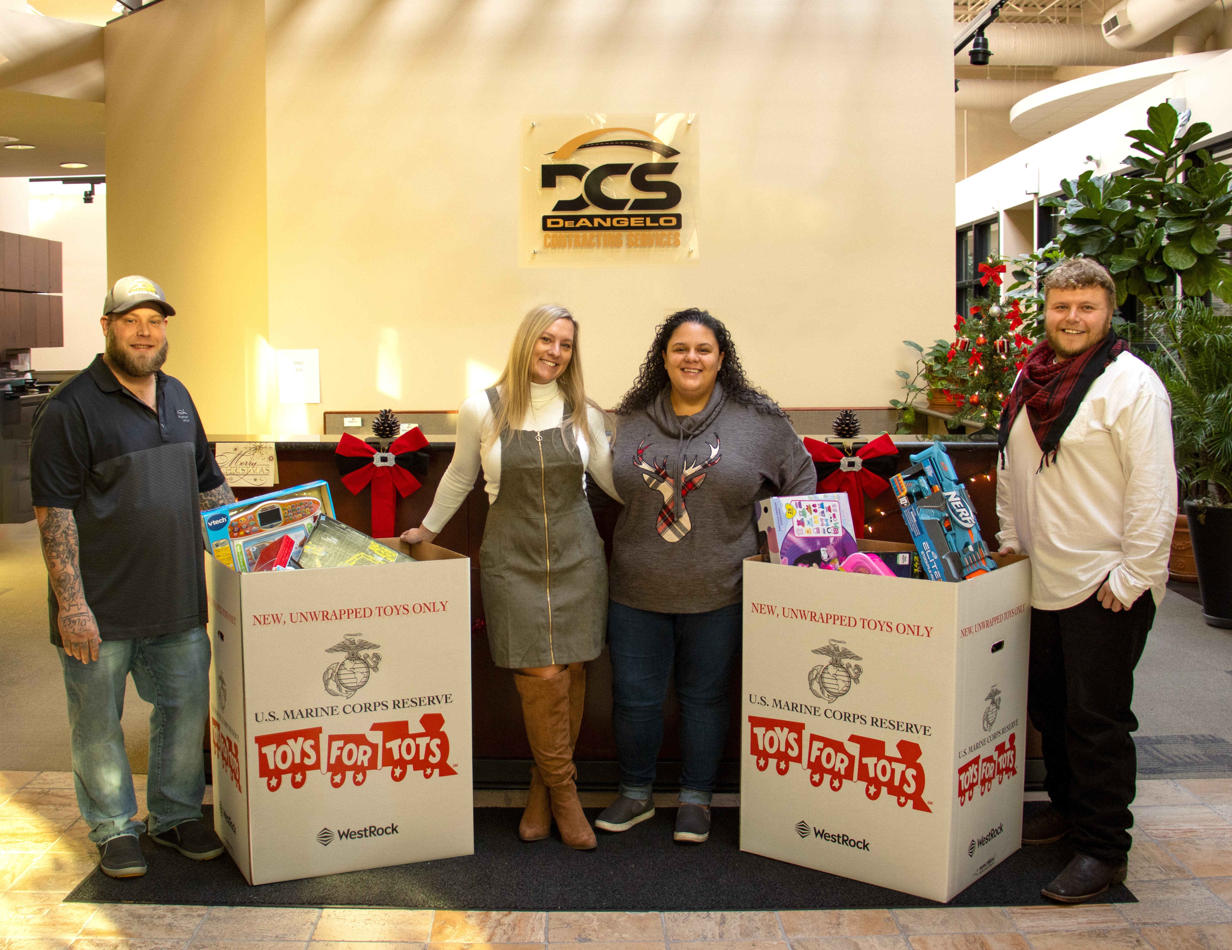 DeAngelo Contracting Services Donates Gifts for Local Children - Wilkes ...