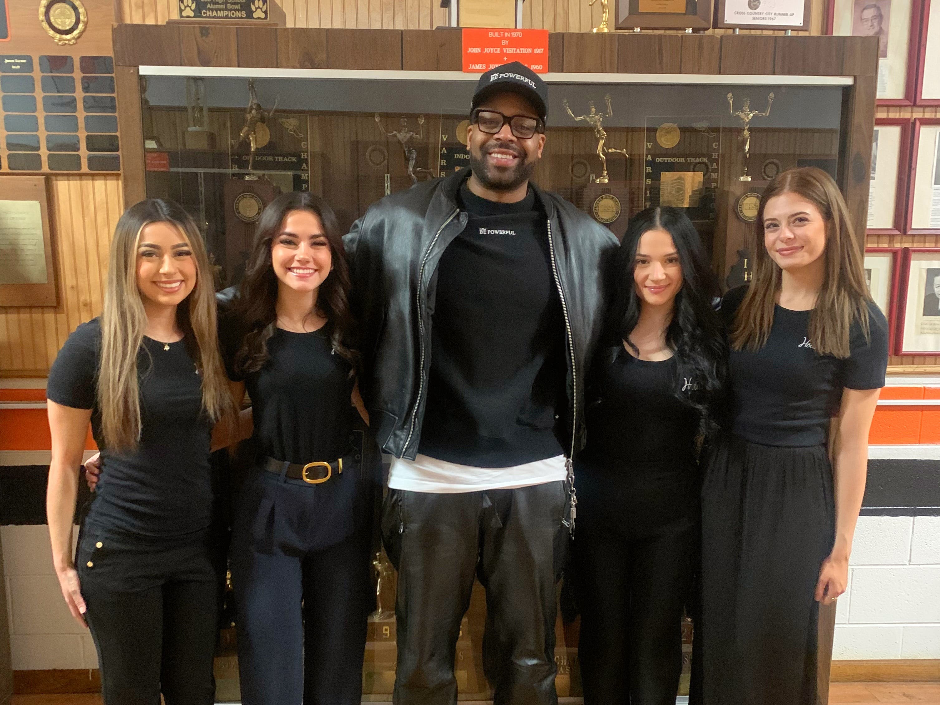 Hooters Awards $4,000 in Scholarships at Leo High School - Chicago, IL ...