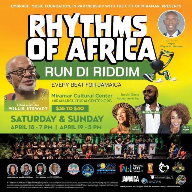 Apr 19 | City of Miramar Presents 13th annual Rhythms of Africa | Miami ...