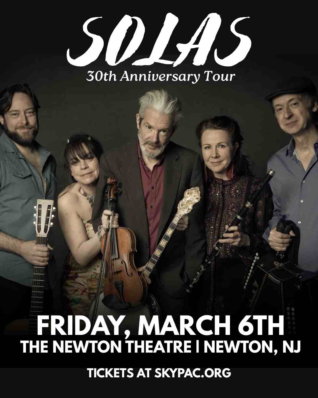 Mar 6 | Solas 30th Anniversary Tour | Hopatcong, NJ Patch