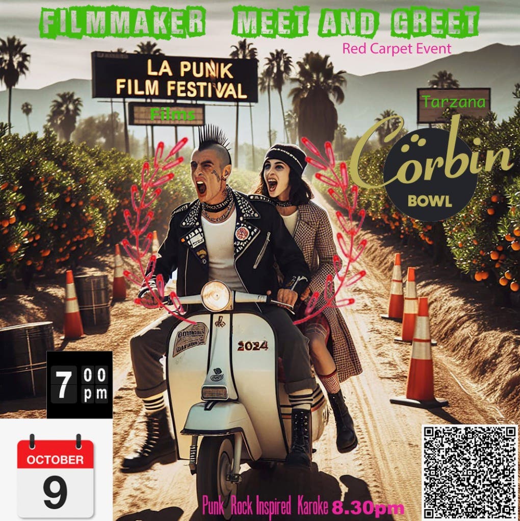 Oct 9 | The 8th Annual Red Carpet LA Punk Film Filmmaker Meet & Greet ...