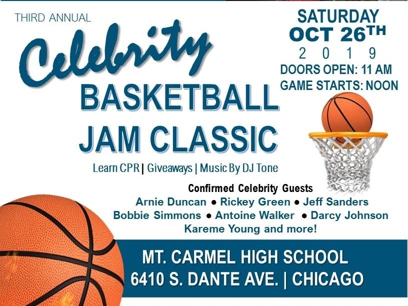 Celebrity Basketball Game to Salute First Responders, Teach CPR ...