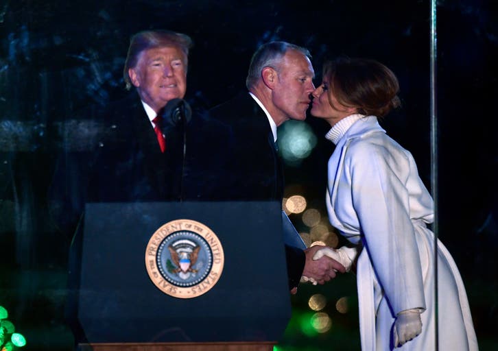 The Trumps Lead National Christmas Tree Lighting (PHOTOS) | White House ...