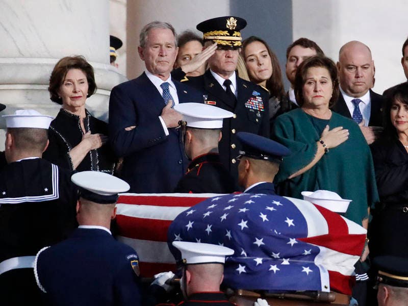 George H.W. Bush Funeral: See All Memorials And Tributes (Photos ...