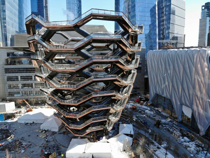 Photos: New Hudson Yards Sculpture 'Vessel' Will Blow Your Mind | New ...