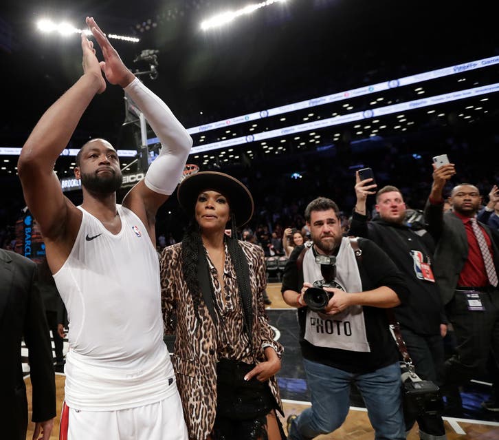 Photos: Dwyane Wade Plays Last NBA Game Ever At Barclays Center ...