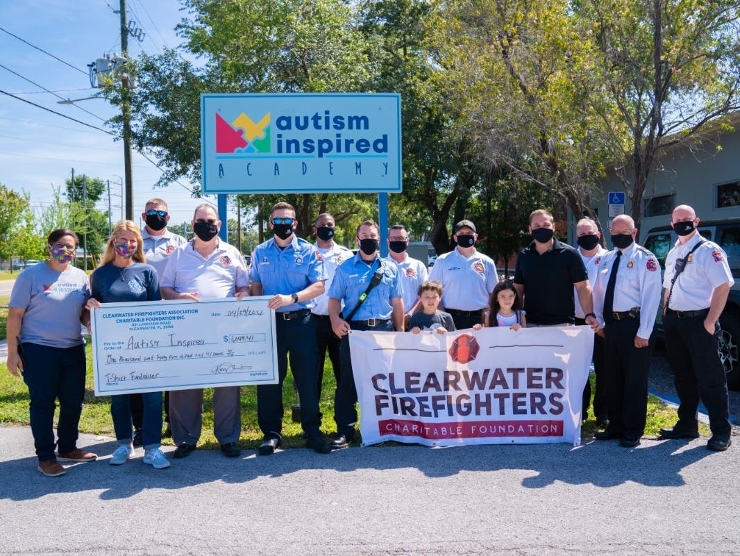 Clearwater Firefighters Raise Funds For Autism Inspired Academy ...