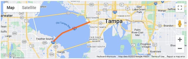 Monumental Moment: 1st Beam Of New Howard Frankland Bridge In Place ...