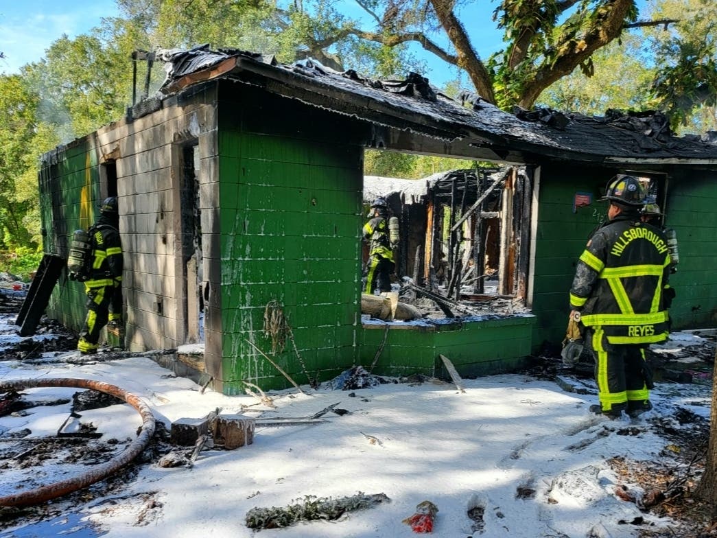 Fire Destroys Abandoned Home In Tampa | Tampa, FL Patch
