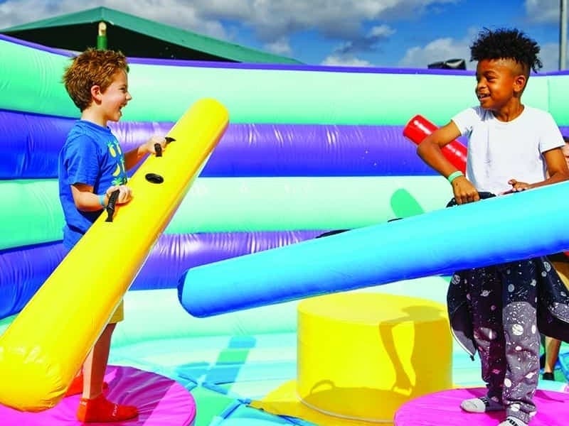 Guinness-Certified World's Largest Bounce House Inflates In Tampa ...