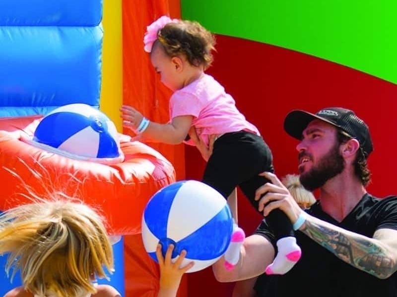 Guinness-Certified World's Largest Bounce House Inflates In Tampa ...
