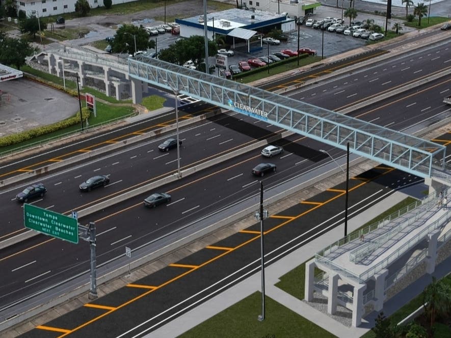 US 19 Northbound Ramp From Frontage Road In Clearwater Closing Nights ...
