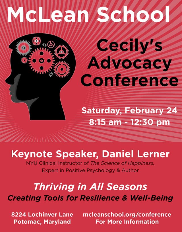 Feb 24 | McLean School's Cecily's Advocacy Conference: Daniel Lerner ...