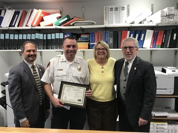 Guilford Asst. Fire Chief Winner Of Employee Recognition Award ...