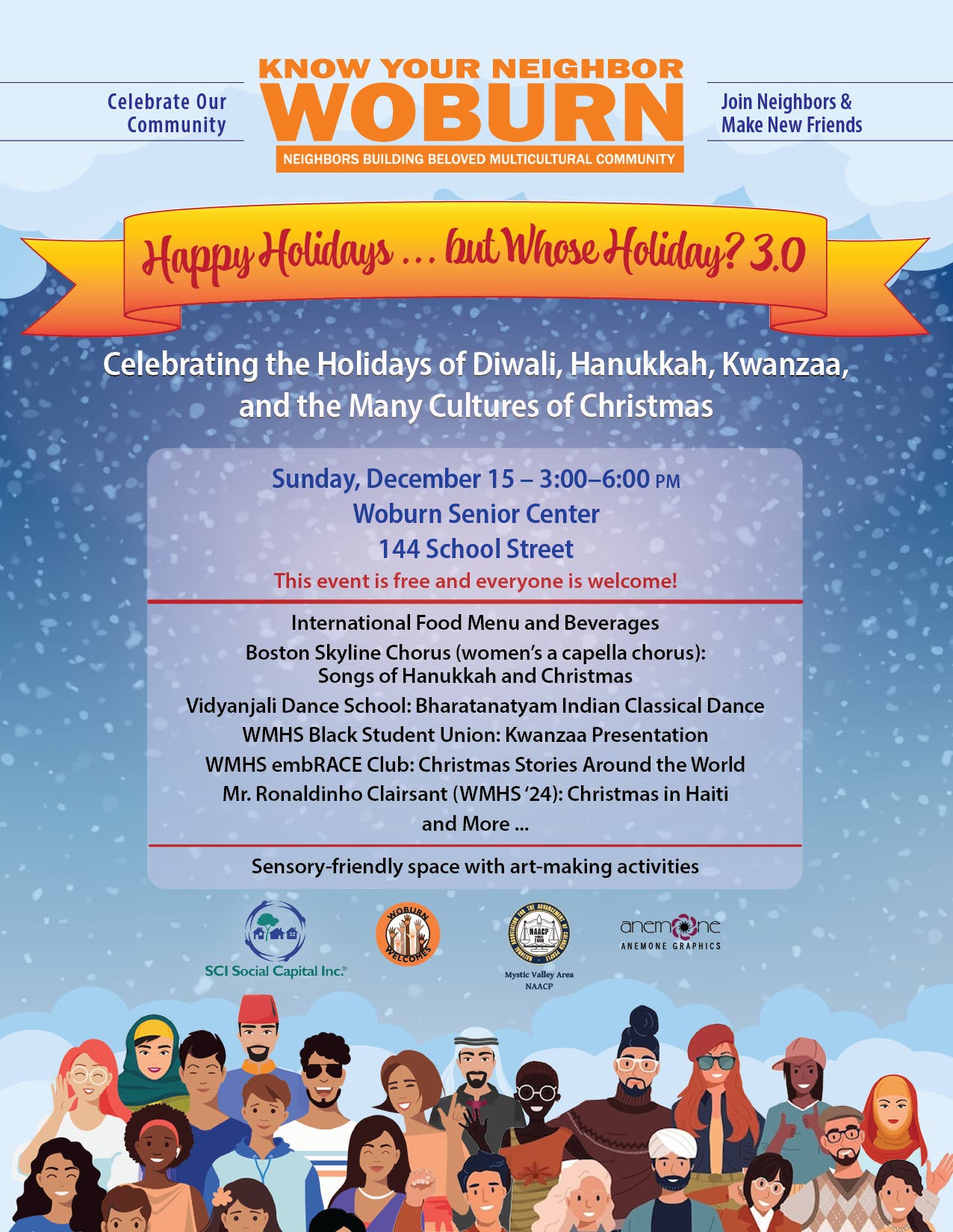 Multicultural Christmas Dec 15 | Happy Holidays....but Whose Holiday