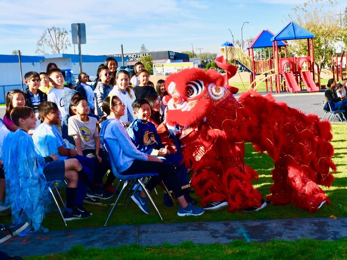 Walnut Elementary DLI Students Celebrate Lunar New Year | Diamond Bar ...