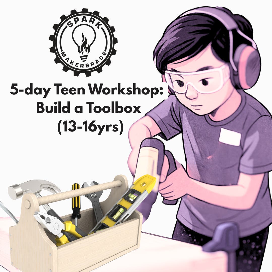 Aug 4 | 5-day Teen Workshop: Build a Toolbox (13-16yrs) | New London ...