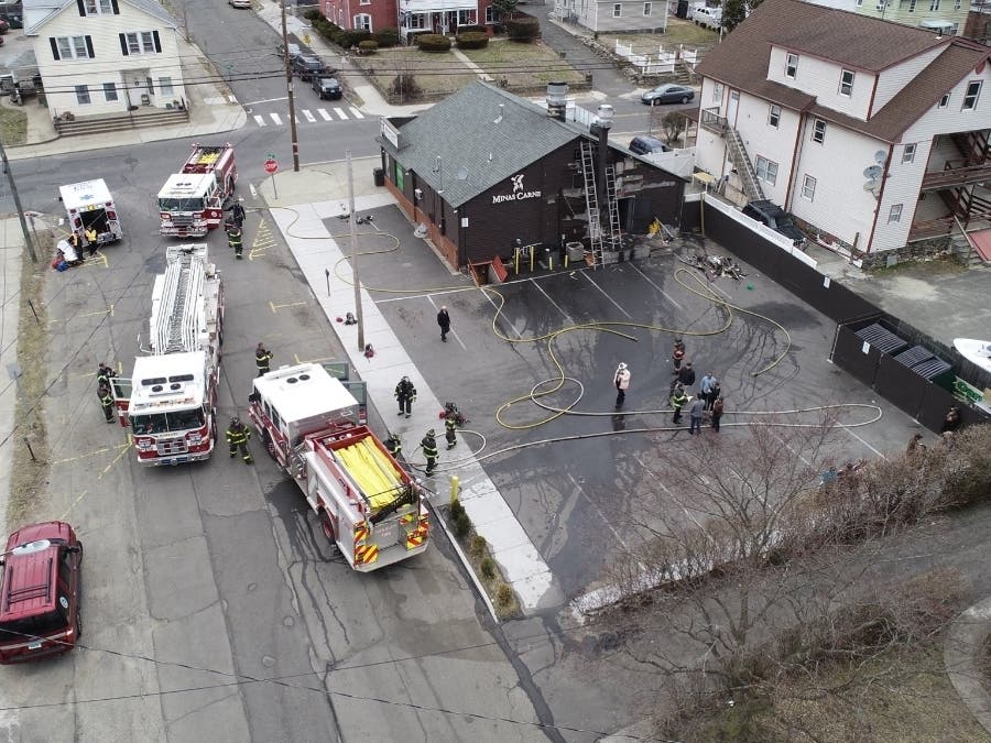 UPDATE: Fire Breaks Out At Danbury Deli | Danbury, CT Patch