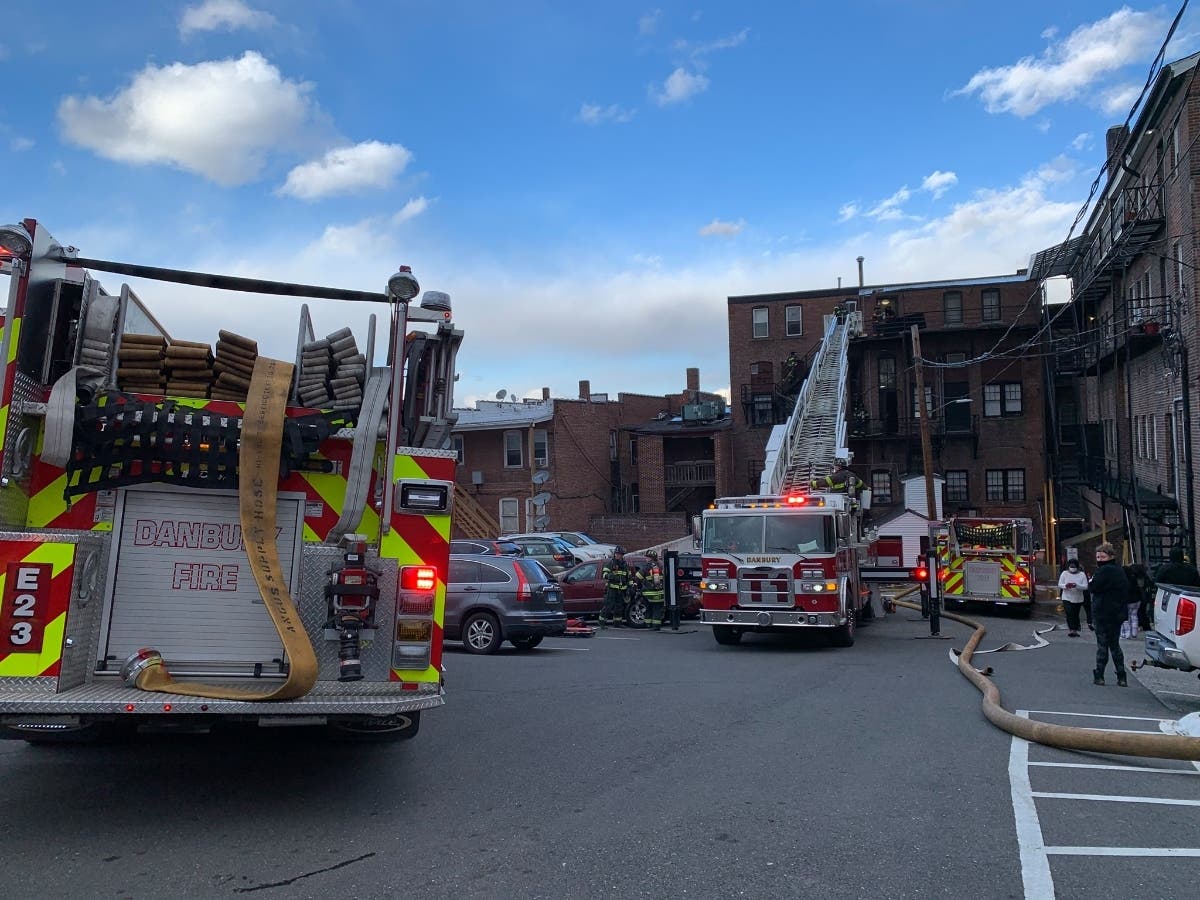 Danbury Fire Department Tackles Blaze On Main Street | Danbury, CT Patch