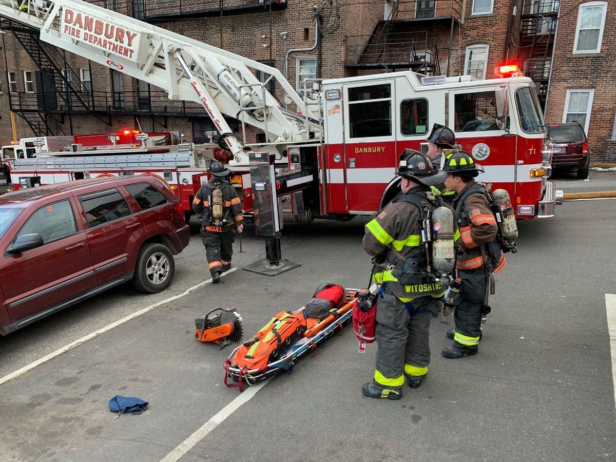 Danbury Fire Department Tackles Blaze On Main Street | Danbury, CT Patch