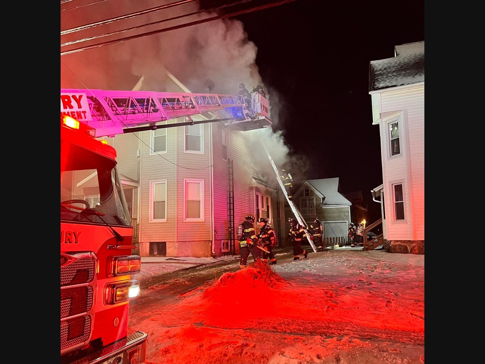 One Firefighter Injured In Danbury Residential Blaze | Danbury, CT Patch