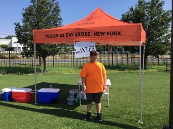 BSA Troop 43 Eagle Scout Project Helps Raise Awareness | Bay Shore, NY ...