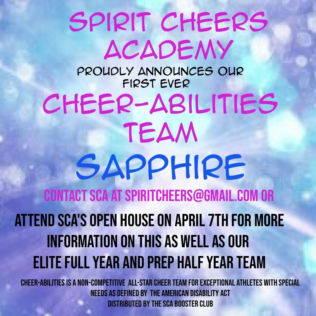 New Cheer Abilites Program For Special Needs Athletes | Gloucester ...