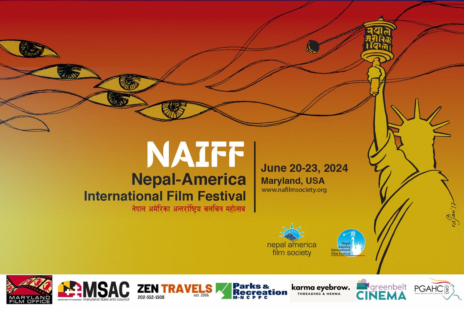 Jun 20 | NAIFF-Nepal America International Film Festival | Silver ...