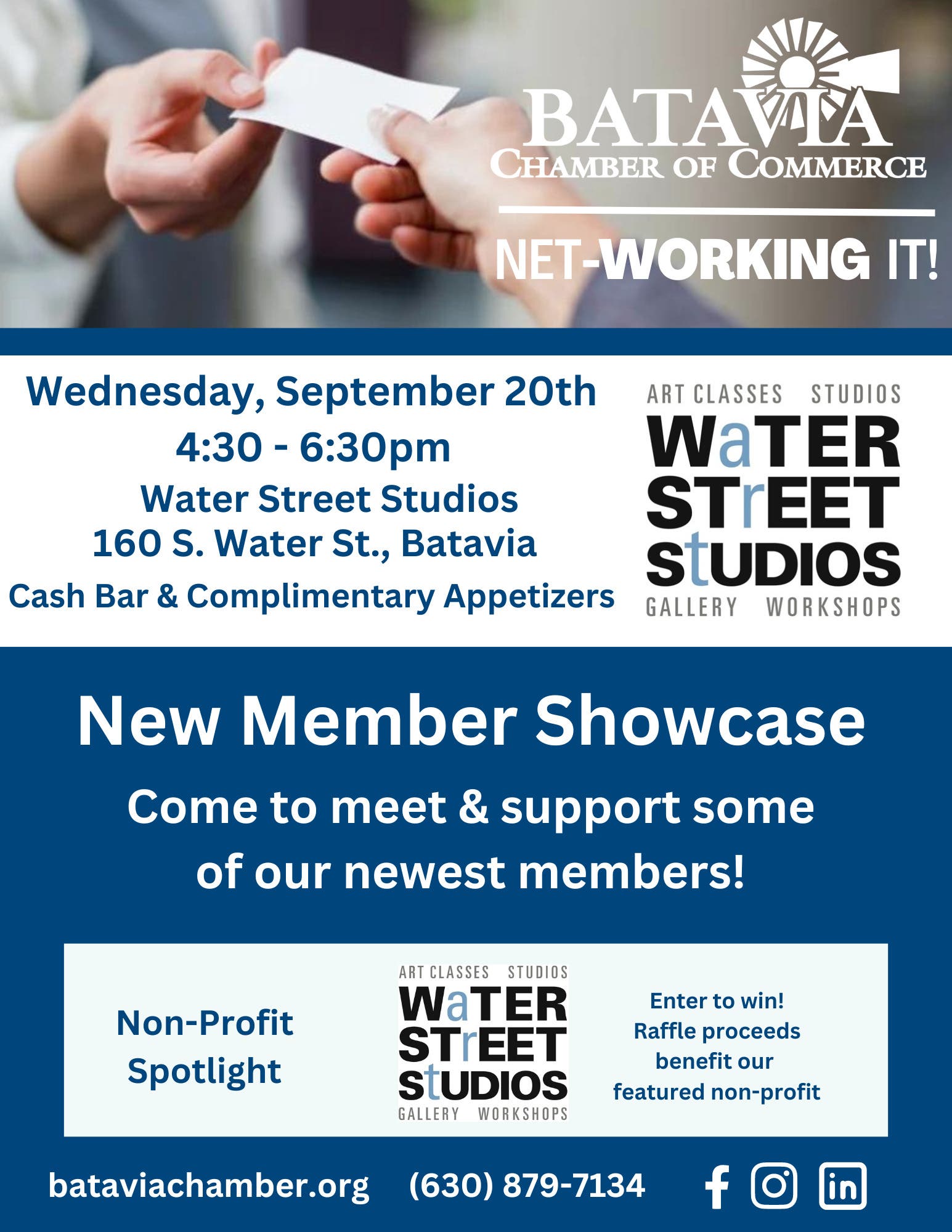 Sep 20 | Net-Working It! | Batavia, IL Patch