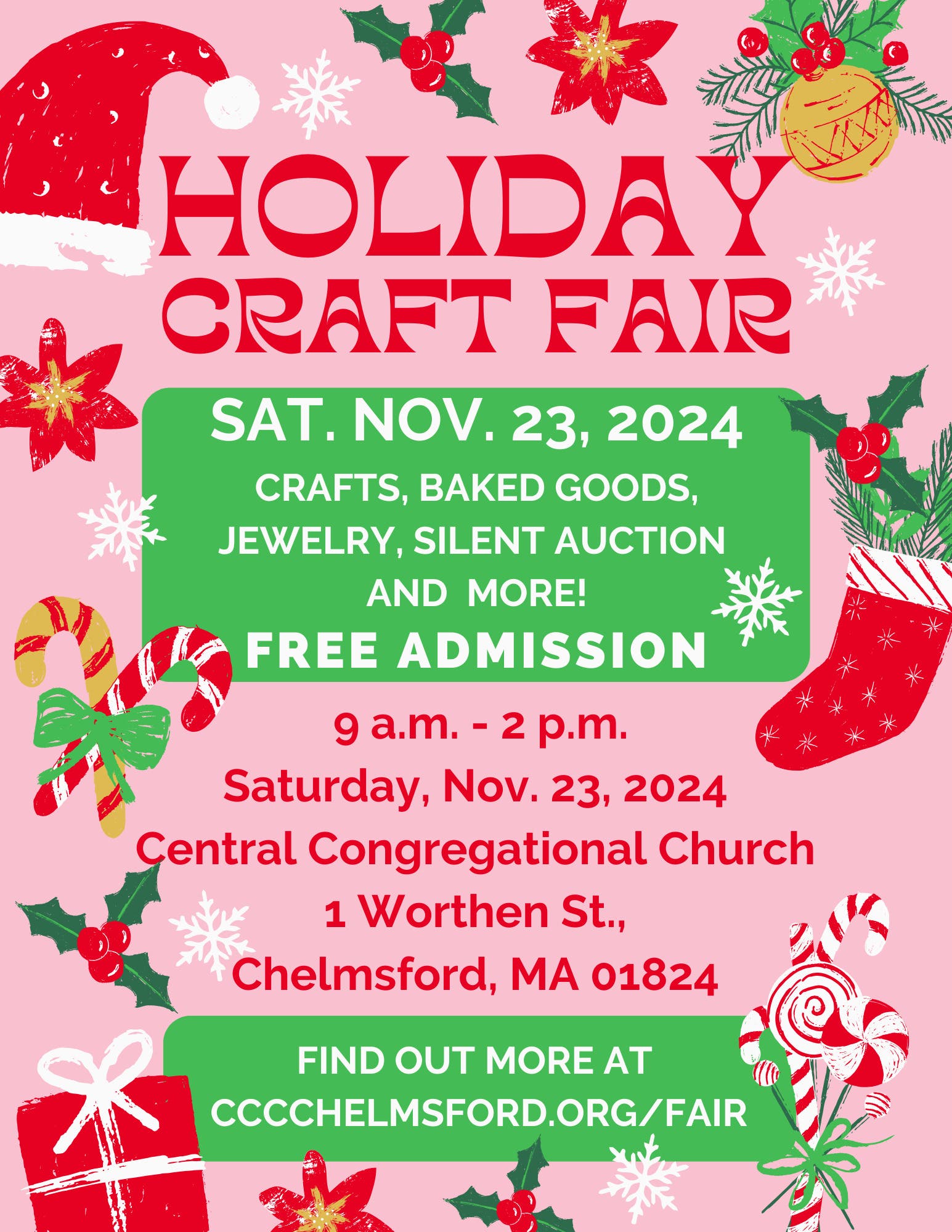 Nov 23 | Holiday Fair | Chelmsford, MA Patch
