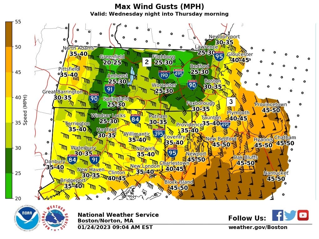 New RI Storm Coming With Snow, Flooding And Dangerous Winds ...