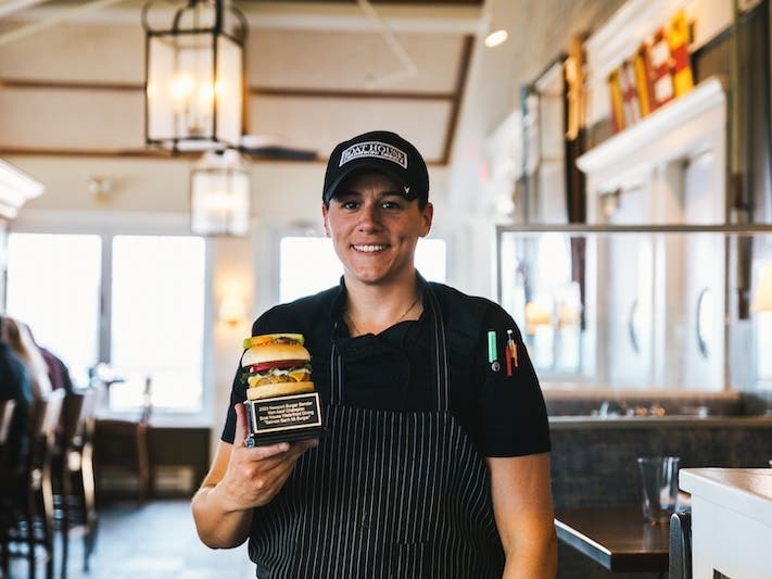 Chef From Tiverton Restaurant Wins Contest For Best Non-Beef Burger ...