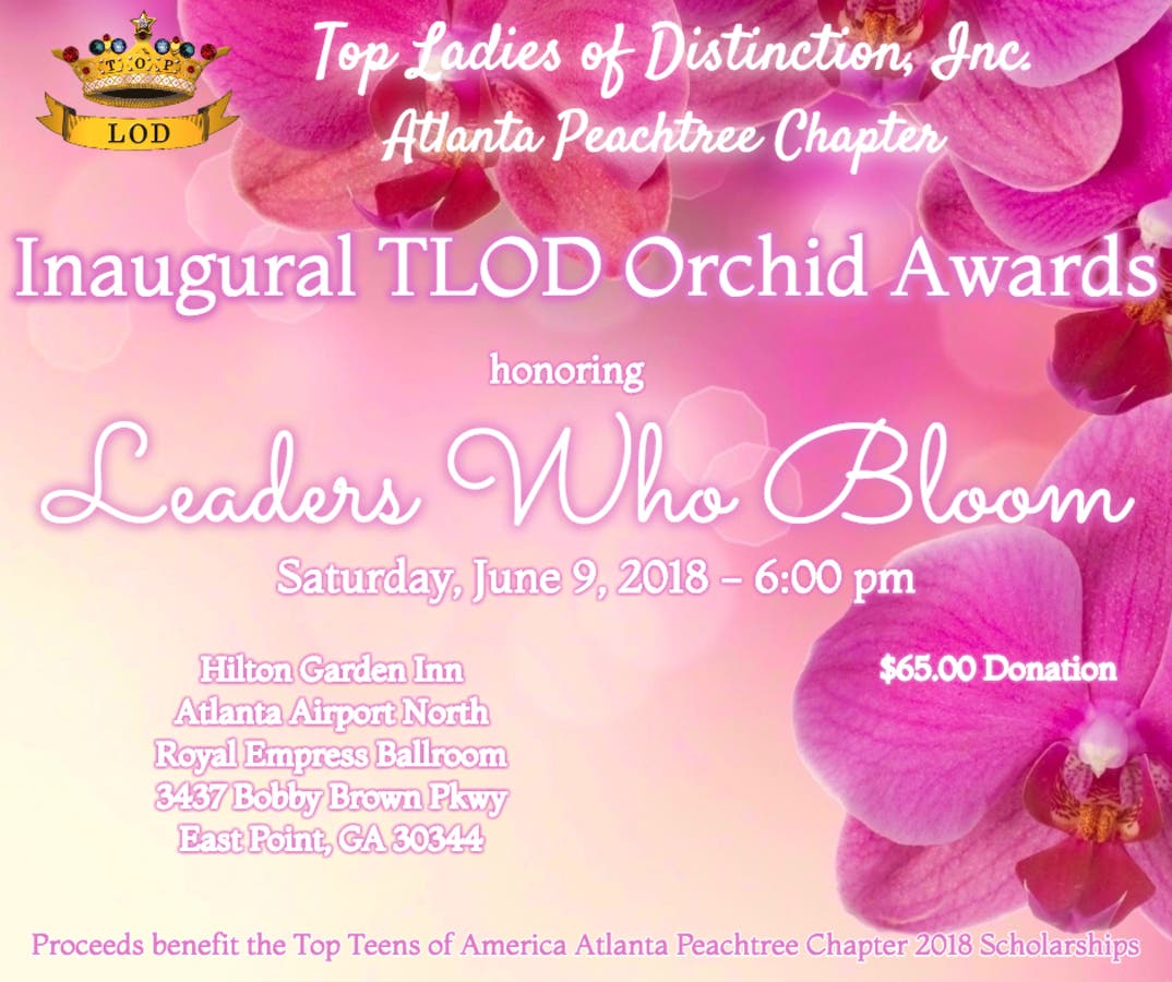 Atlanta Peachtree Chapter Hosts Inaugural TLOD Orchid Awards | Atlanta ...