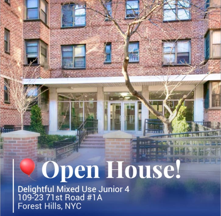 Oct 13 | 🏡 OPEN HOUSE ! Delightful Mixed Use Coop In Forest Hills ...