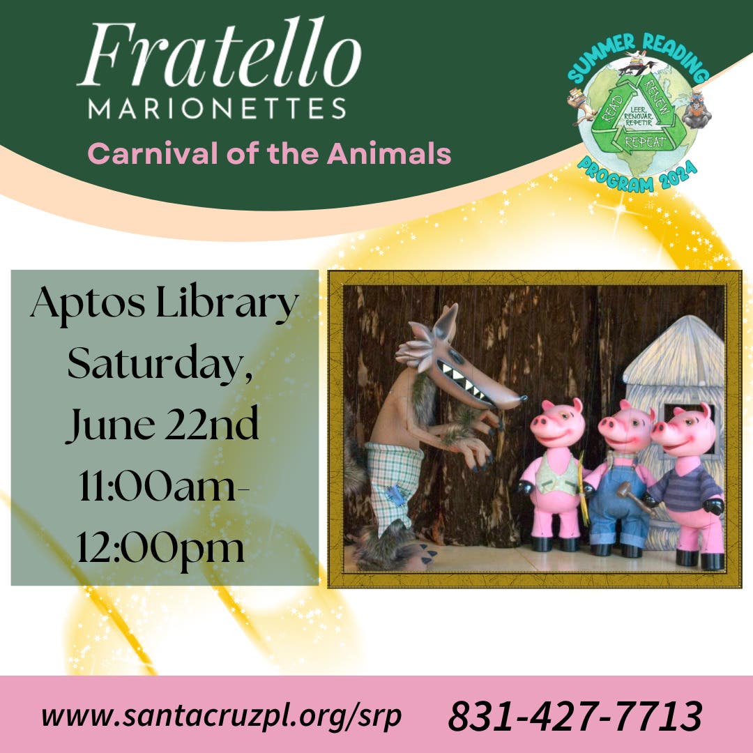 Jun 22 | Fratello Marionettes' Carnival of the Animals | Santa Cruz, CA ...