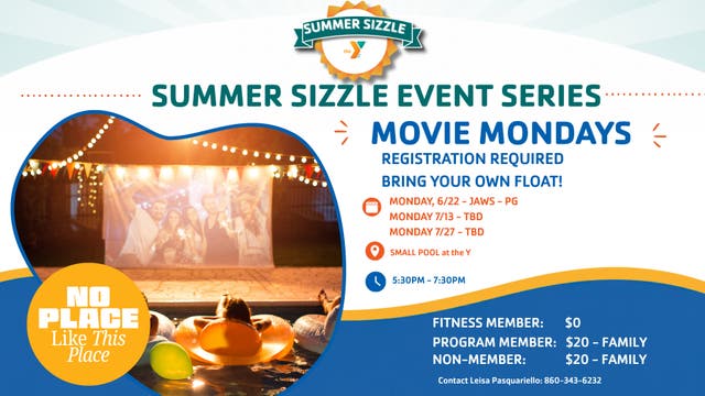 Jun 22 | Dive Into Summer with Movie Mondays at the Y! | Middletown, CT ...