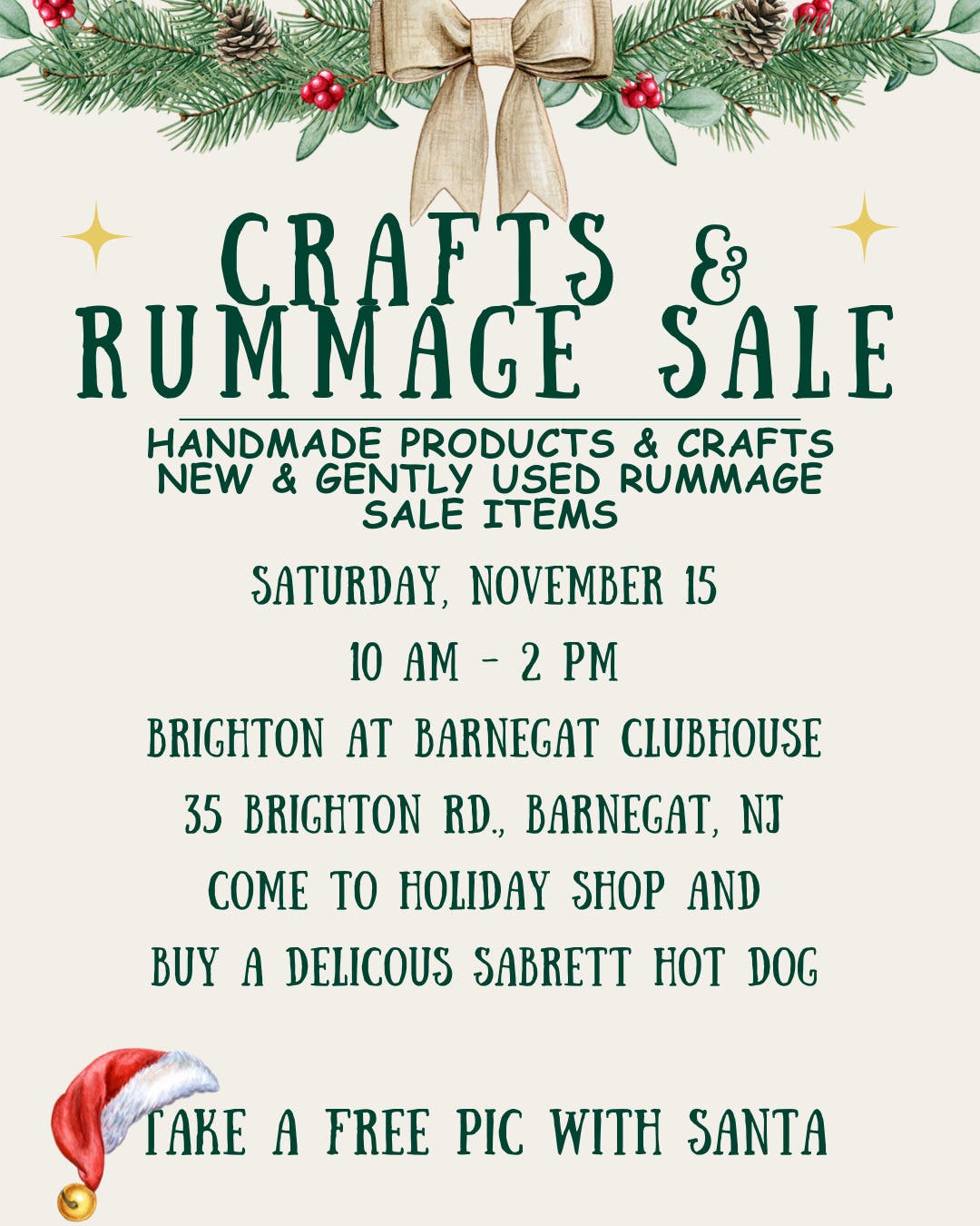 Nov 15 | Craft Fair/Rummage Sale | Barnegat, NJ Patch