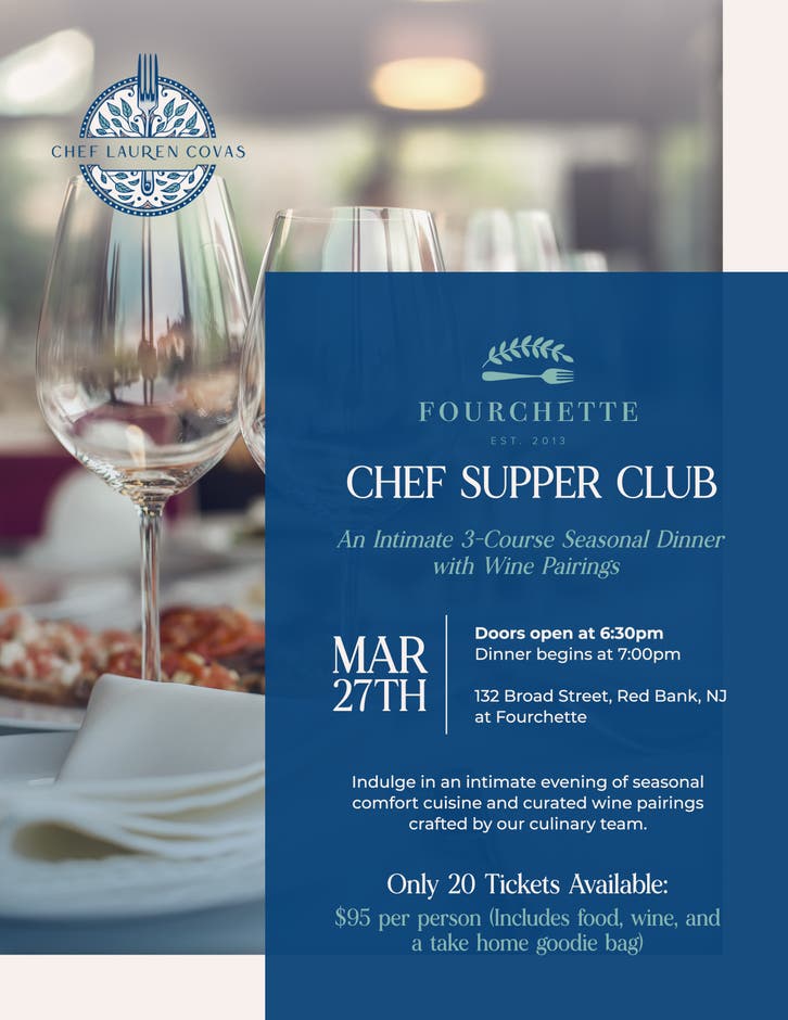 Mar 27 | Chef Lauren Covas and Fourchette Present a Chef Dinner Series ...