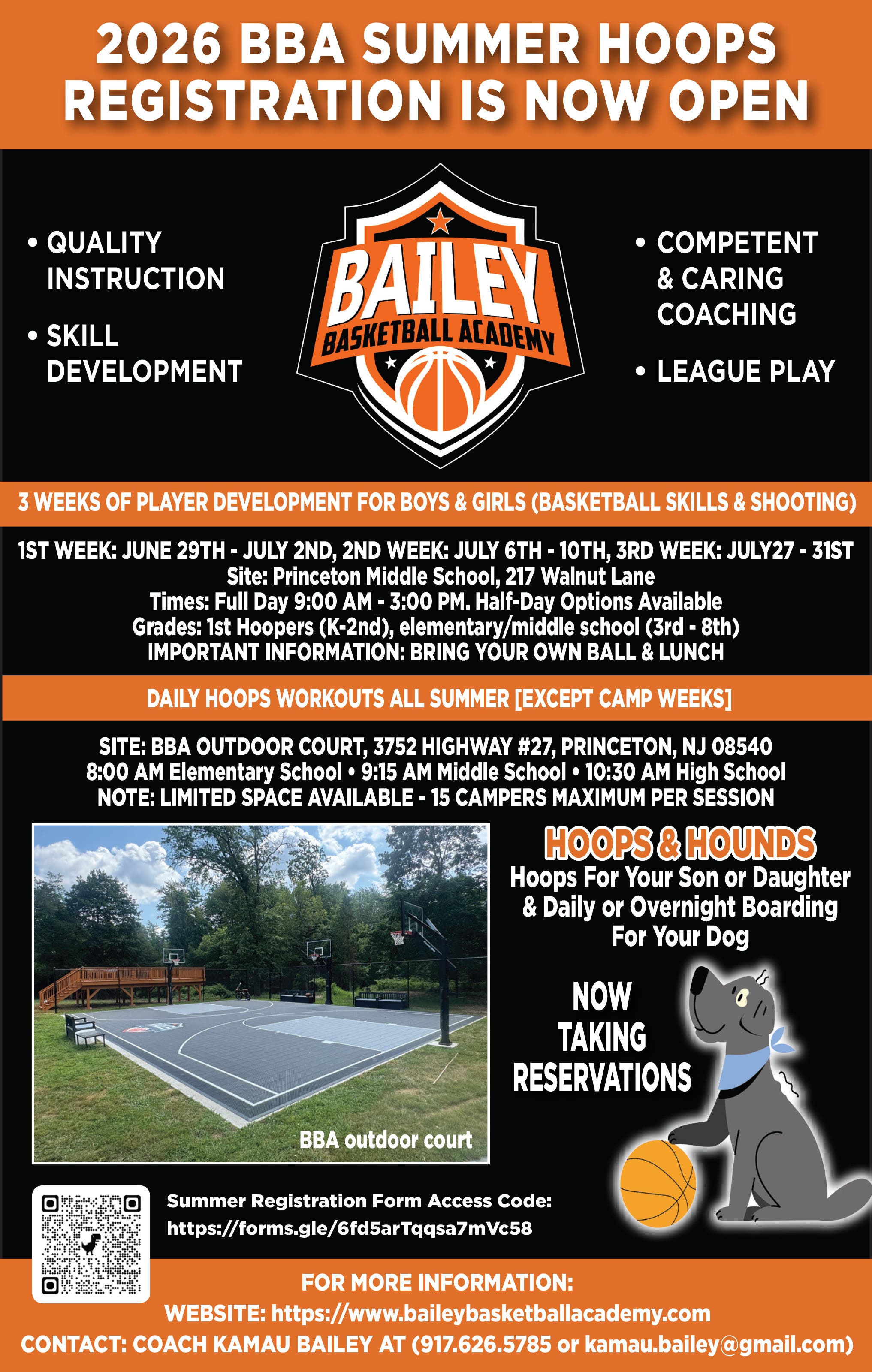Jun 29 | Bailey Basketball Academy Announces 2026 Summer Hoops Camps ...