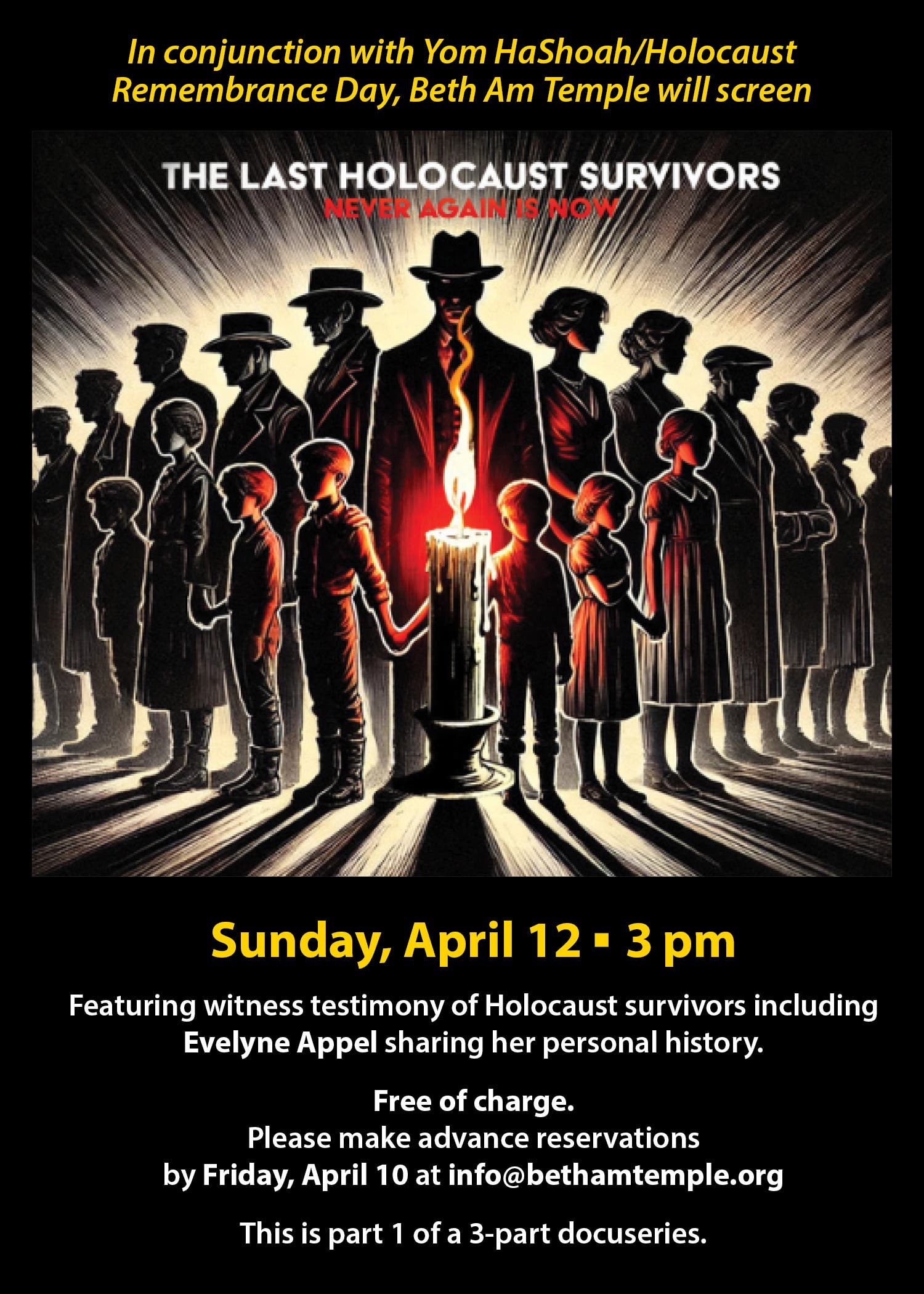 Apr 12 | Beth Am Temple Hosts Rockland Screening of Holocaust ...