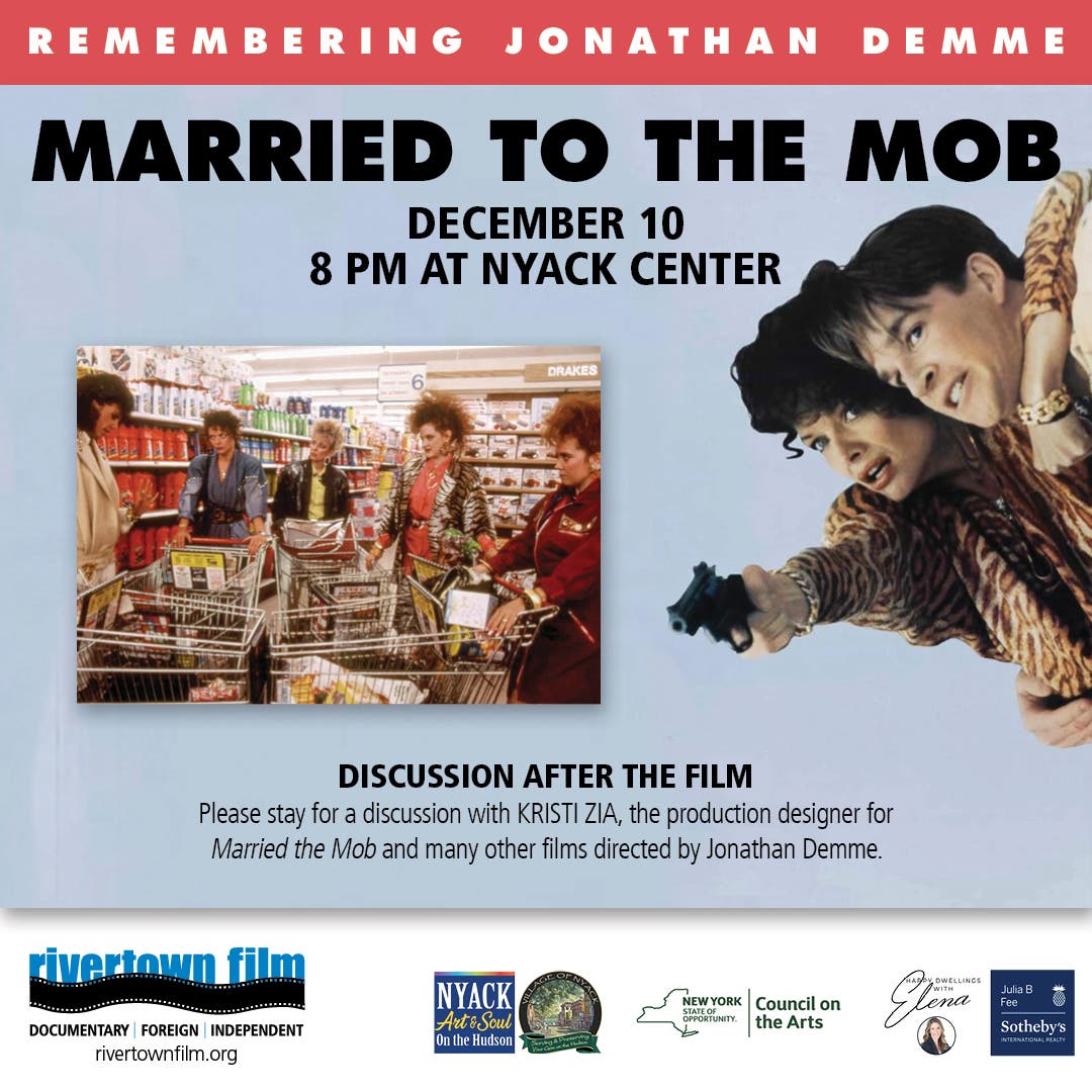 Dec 10 | Remembering Jonathan Demme with "Married to the Mob," at ...