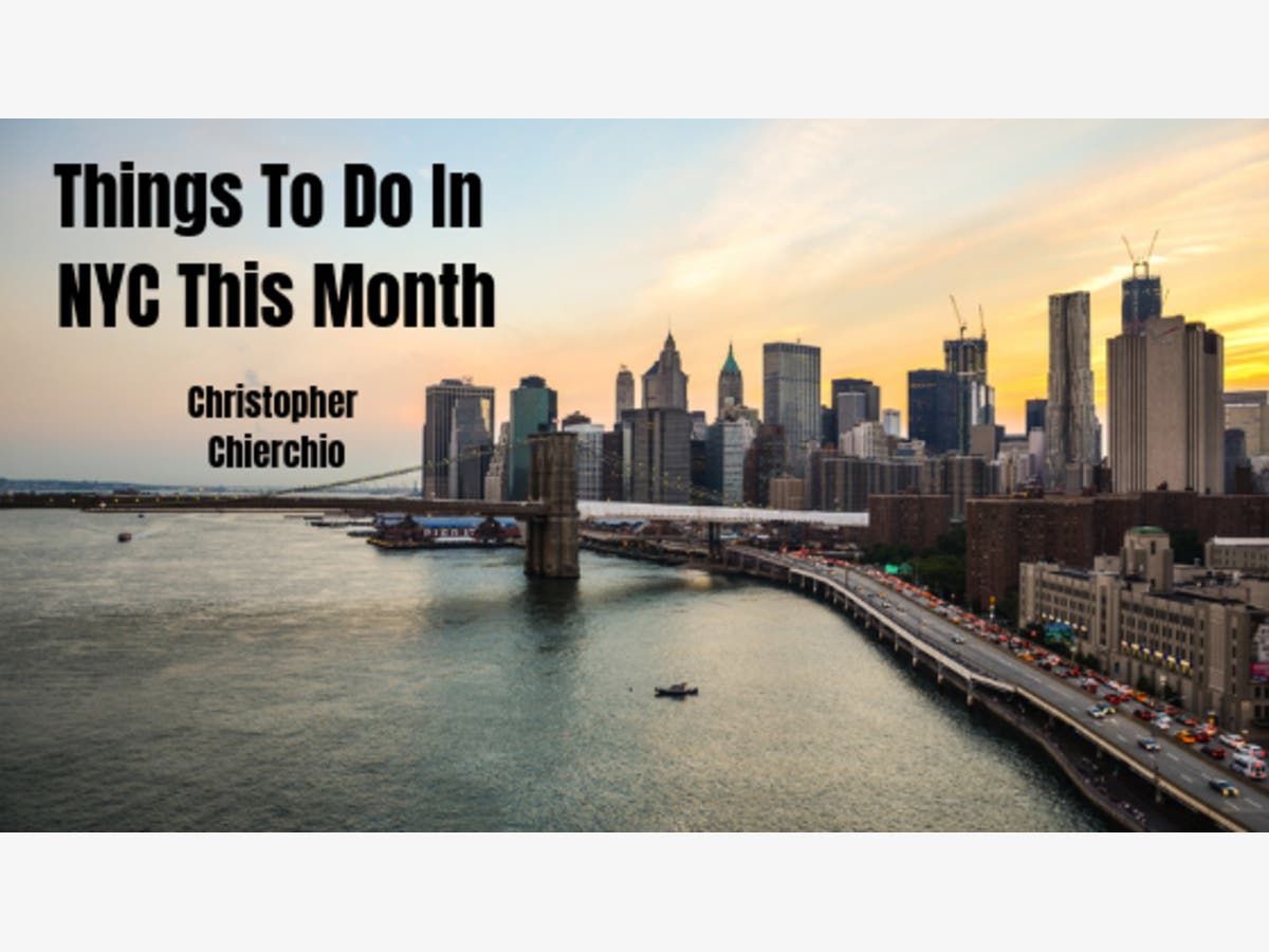 Christopher Chierchio | Experience The Arts In NYC This Month | New ...