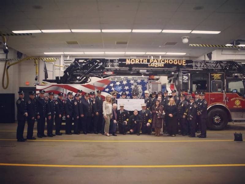 North Patchogue Fire Department Donates To Murphy Foundation ...