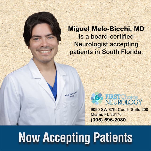 Miguel Melo-Bicchi, MD is a board-certified Neurologist accepting ...
